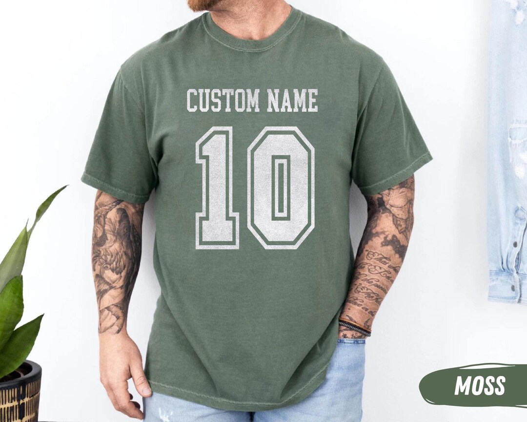 Custom Number Shirt, Game Day Number Shirt, Custom Football Mascot ...