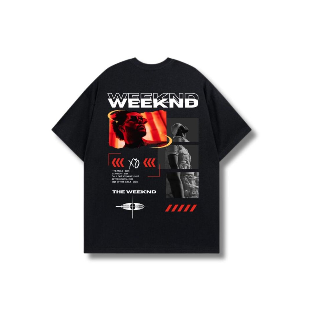 The Weeknd PNG Digital Design Modern Art Template for T-shirts and ...