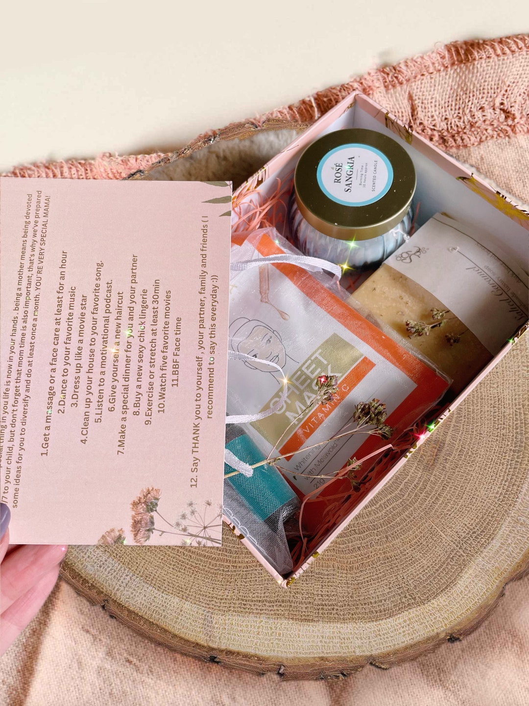 Postpartum Care Gift Box, New Mom Care Package, Postpartum Gift, Baby ...