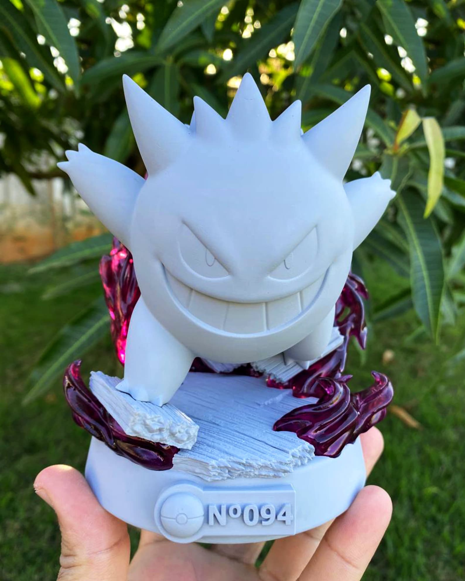 Pokemon Gengar 3D Model Print File Gengar Figure Stl Gengar - Etsy Hong ...