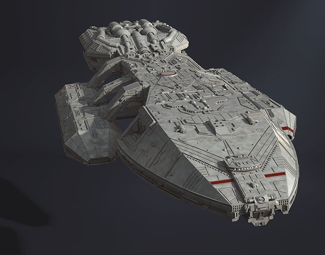 Battlestar Galactica Ship Original