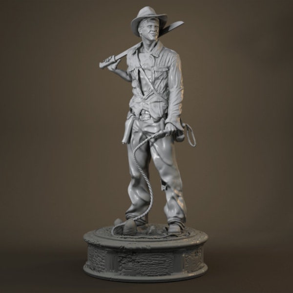 Indiana Jones Resin Figure - Etsy