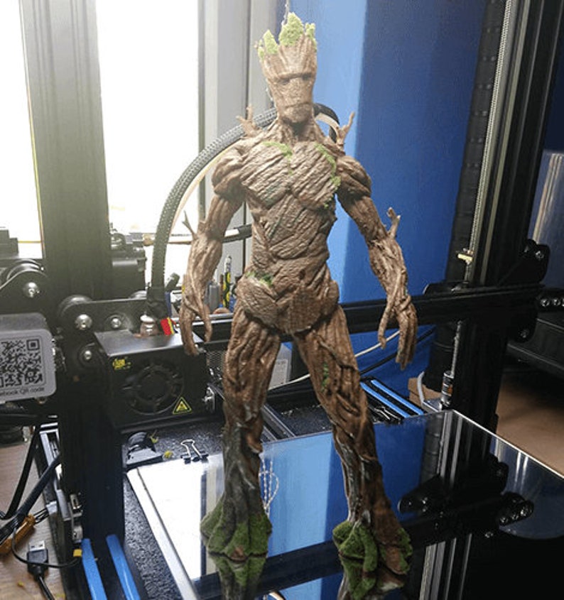 Adult Groot 3D Model Print File Adult Groot Figure Stl Adult - Etsy
