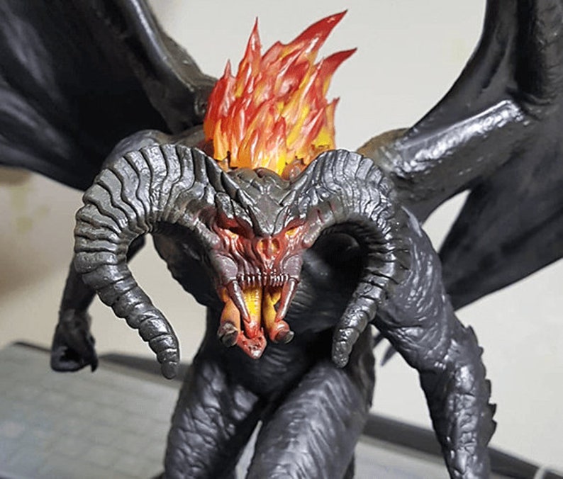 Lord of the Rings Balrog 3D Model Print Files Balrog 3D Print - Etsy