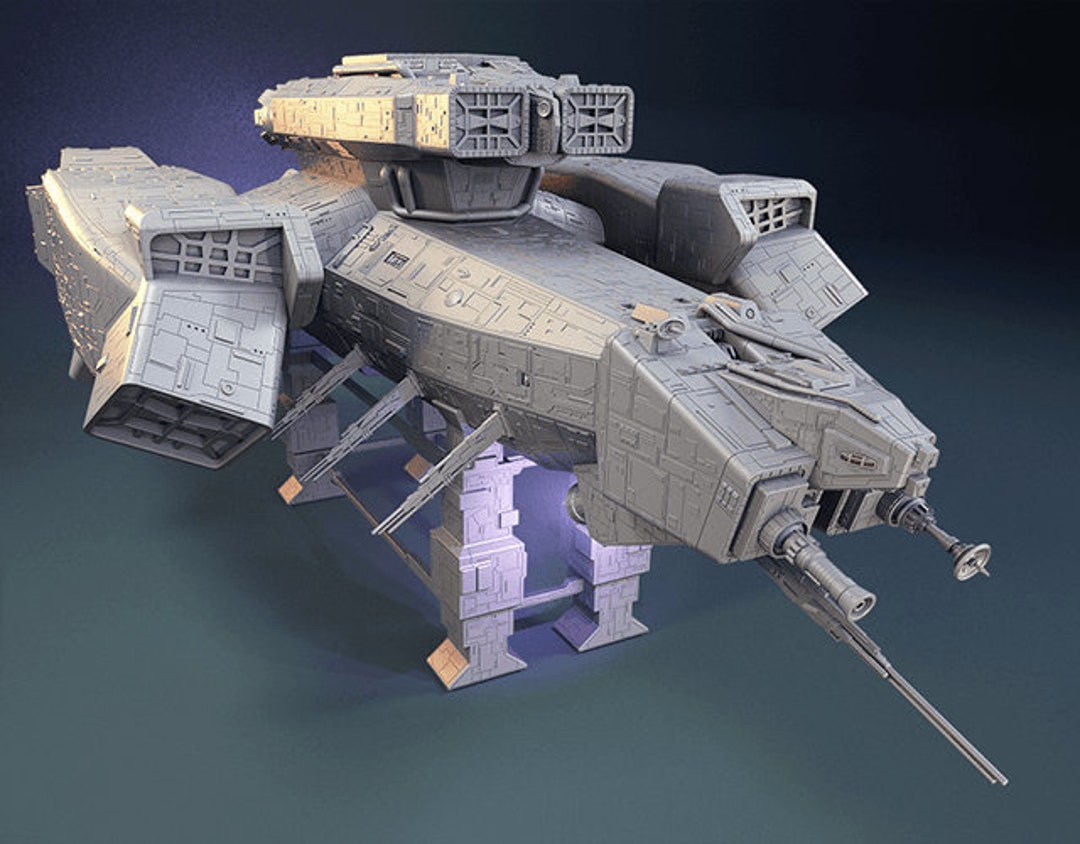 Alien USCSS Nostromo 3D Model STL File Nostromo 3D Print - Etsy Australia