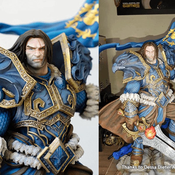 Varian Wrynn Miniature - Etsy
