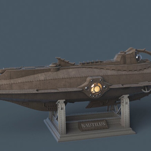 Nautilus 3d Model - Etsy