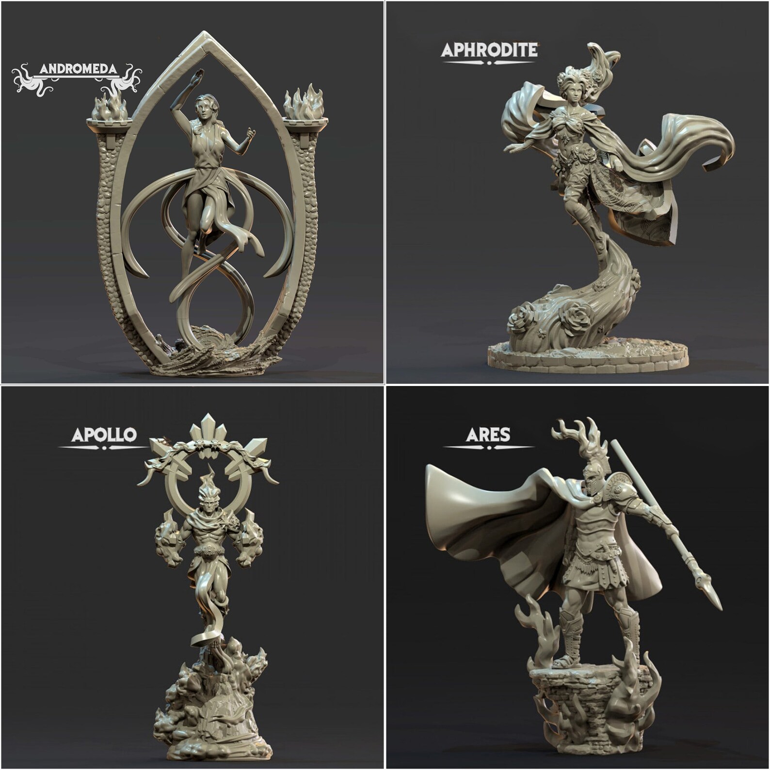 Greek Myth STL Pack Greek Myth 3D Models Print Files Greek - Etsy