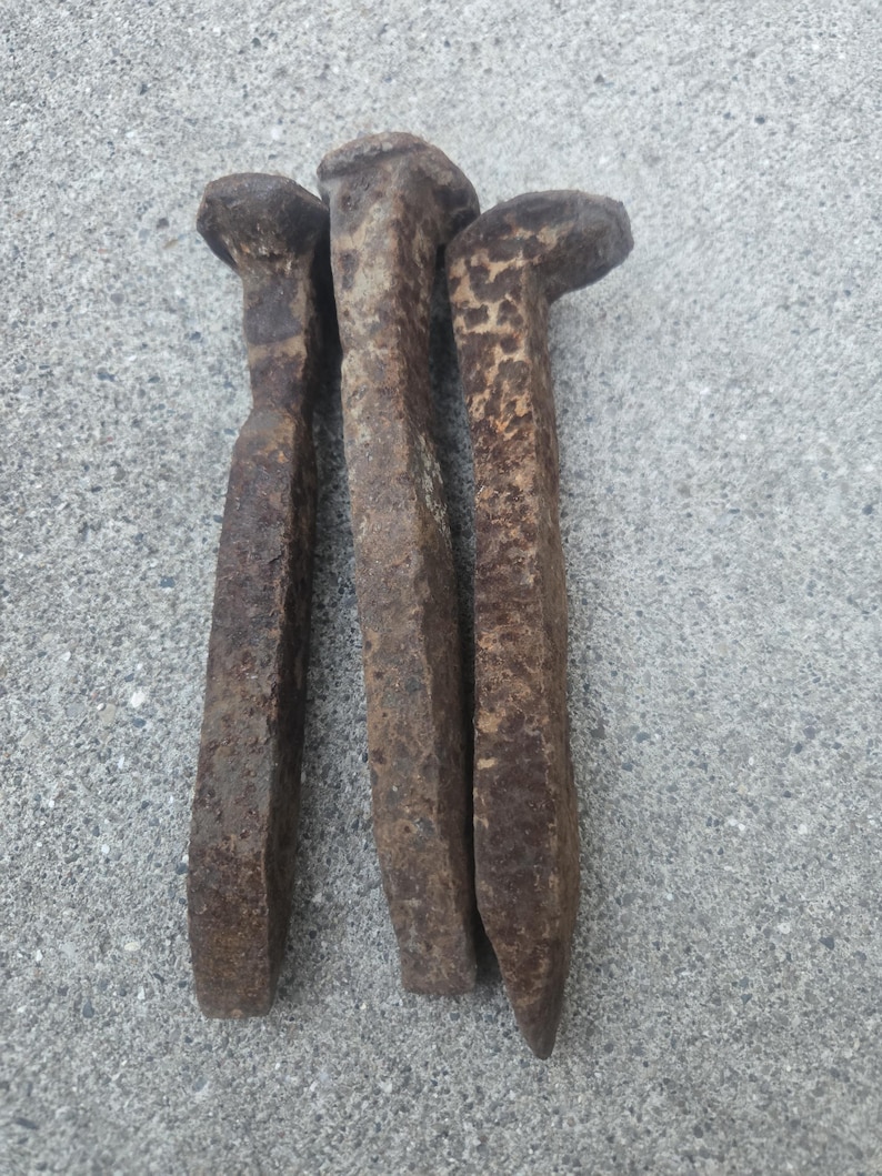 Authentic Railroad Spikes | Raw Iron for Protection and Ritual Work - Etsy