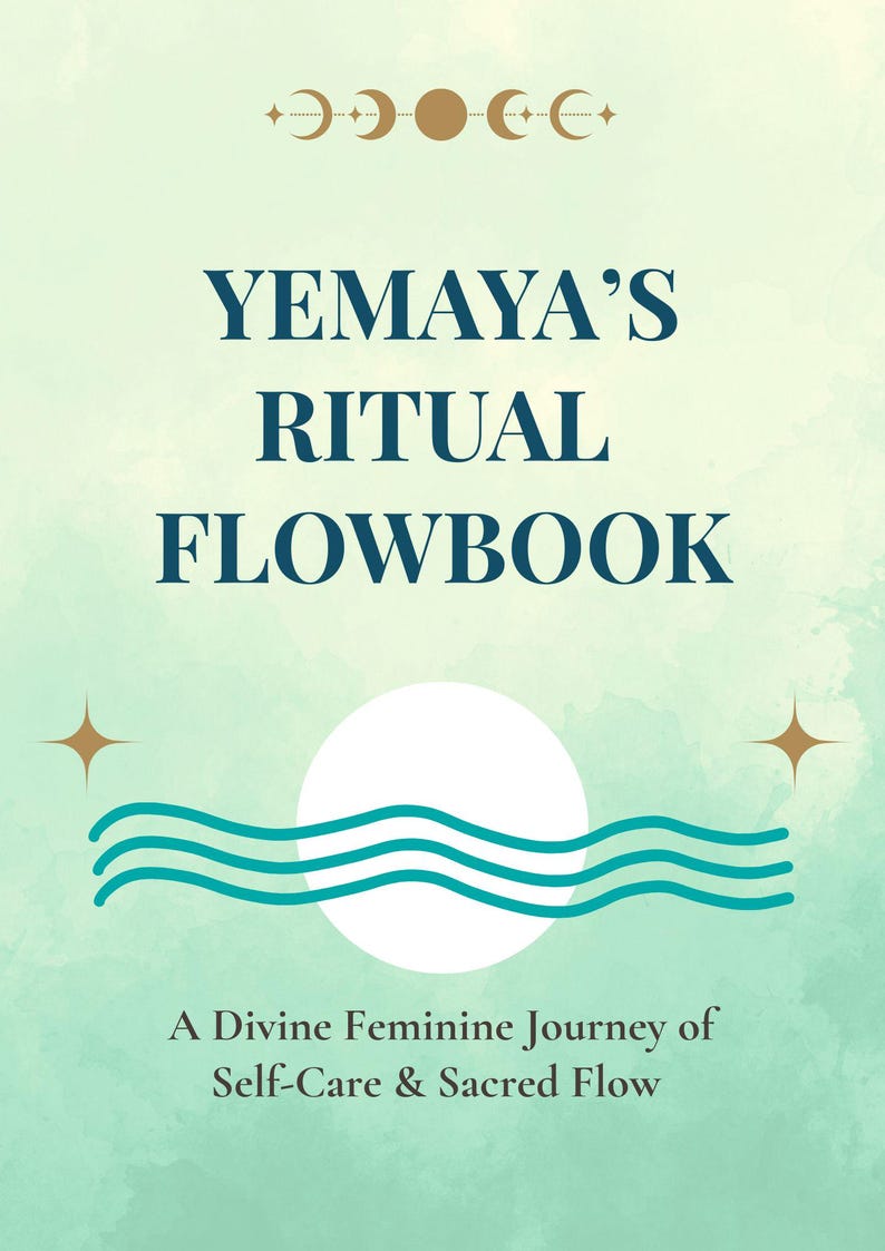 Yemaya’s Ritual Flowbook™ | Divine Feminine Journal and Ocean Ritual ...