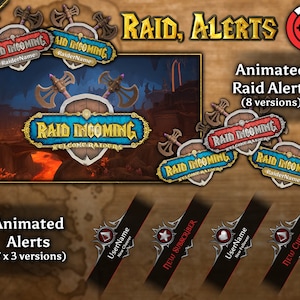 Animated Fantasy MMO Stream Package - Ultimate Edition - Overlays ...
