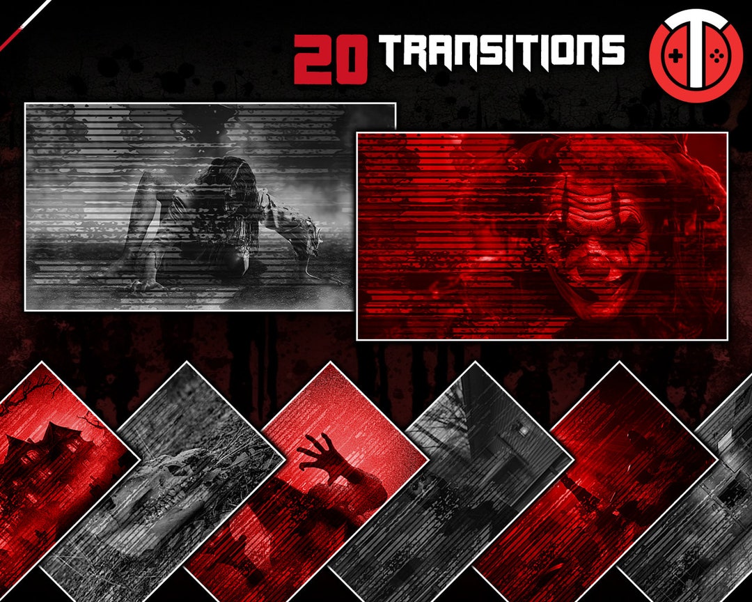Animated Stream Transitions - Horror / Slasher / Thriller / Spooky ...