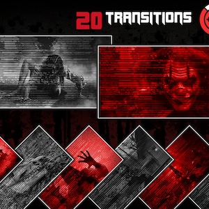 Animated Stream Transitions - Horror / Slasher / Thriller / Spooky ...