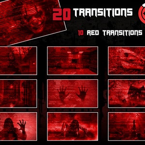 Animated Stream Transitions - Horror / Slasher / Thriller / Spooky ...