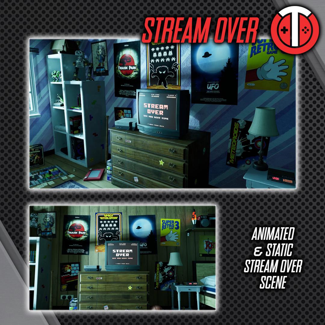 Retro Game Console Scene Pack - Starting Soon, Be Right Back, Stream ...