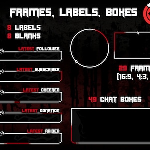 Animated Horror Stream Package - Slasher / Thriller / Spooky - Overlays ...