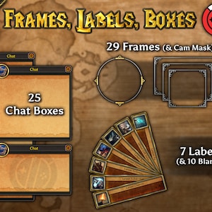 Animated Fantasy MMO Stream Package - Ultimate Edition - Overlays ...