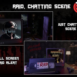 Animated Horror Stream Package - Slasher / Thriller / Spooky - Overlays ...