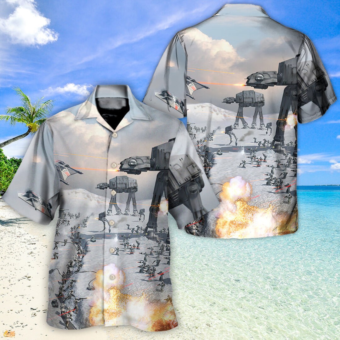 Star Wars Battle Hawaiian Shirt Star Wars Shirt for Men and - Etsy