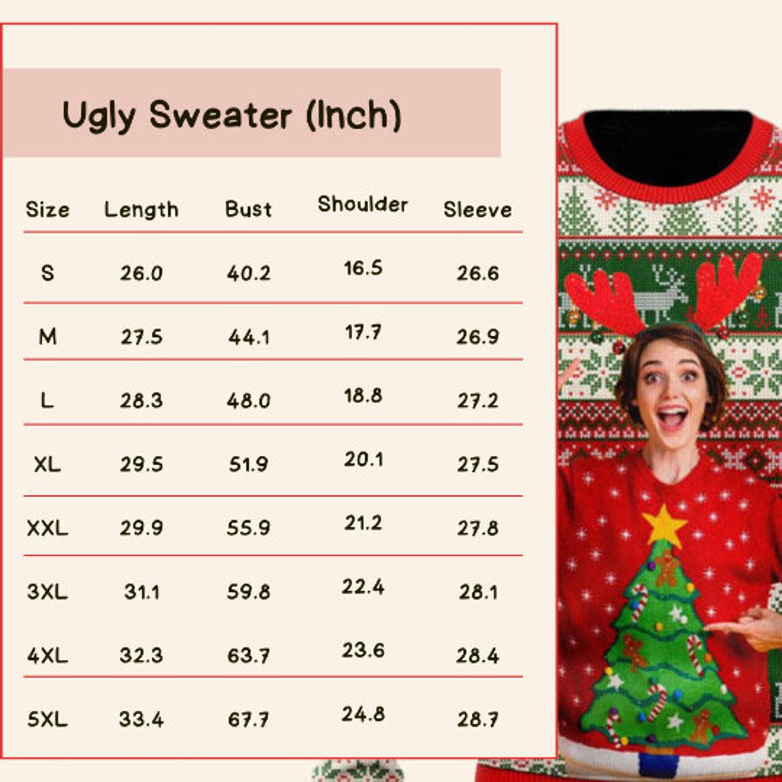 Personalized This Is My Ugly Sweater, Ugly Sweater, Personalized Photo ...