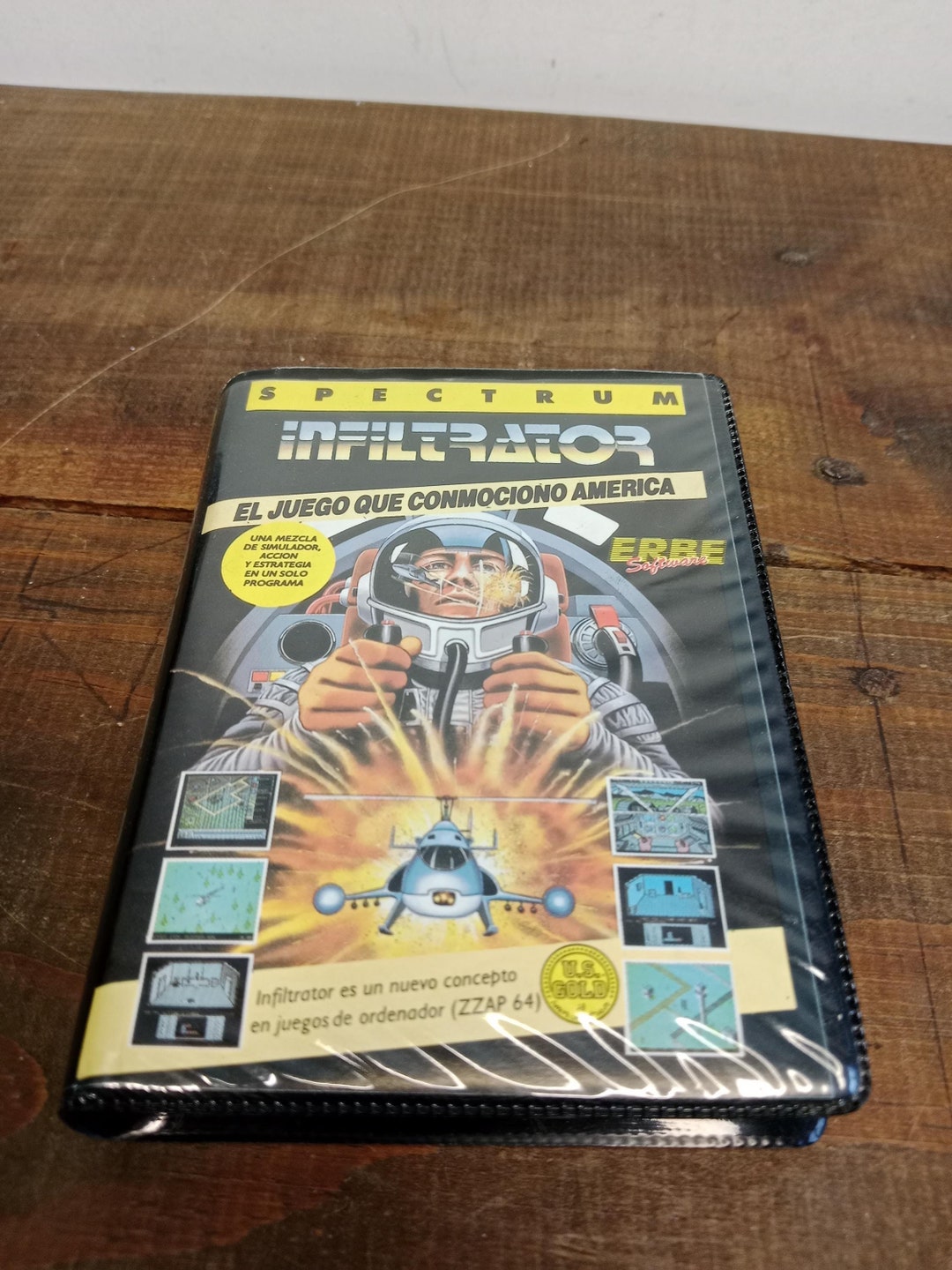 ZX Spectrum Game- Infiltrator, ERBE - Cassette, Spanish Version - Etsy