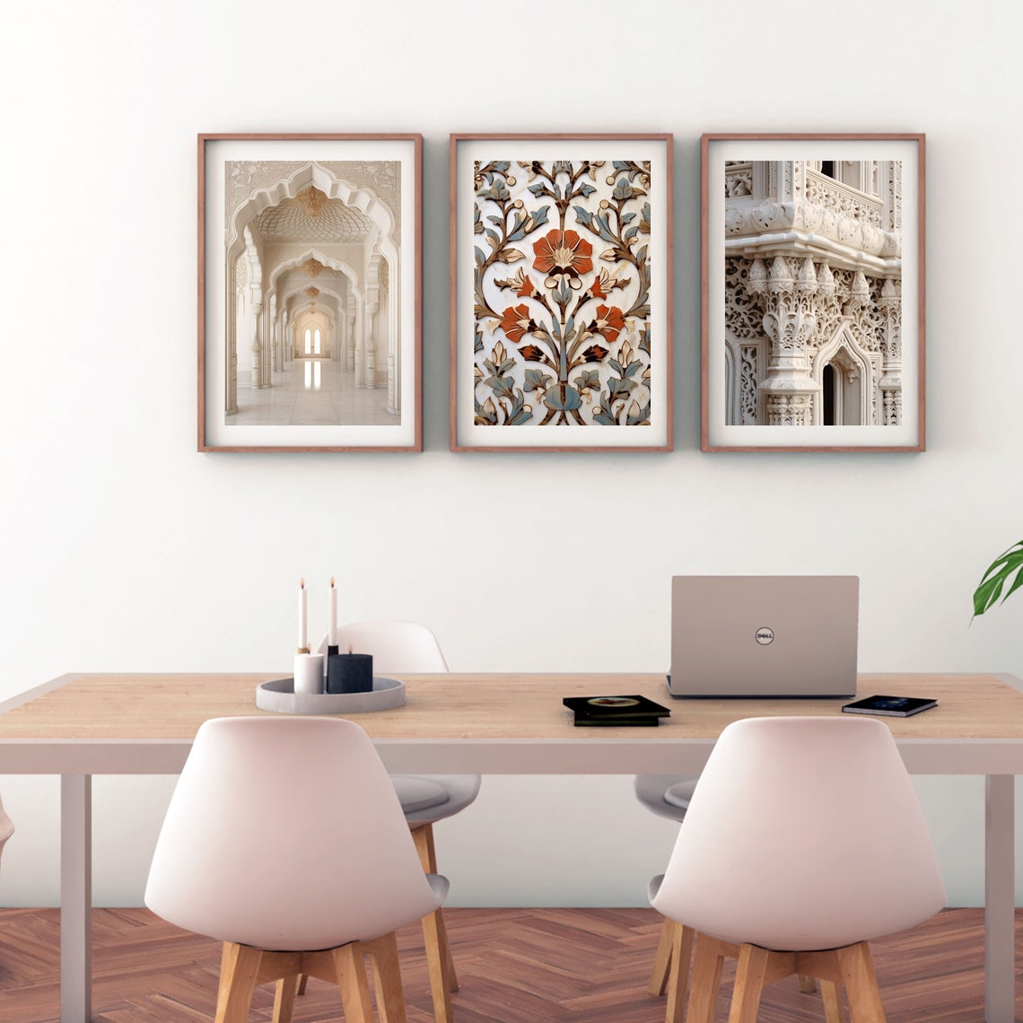 Vintage India Gallery Wall Set of 3 Indian Wall Art Indian - Etsy