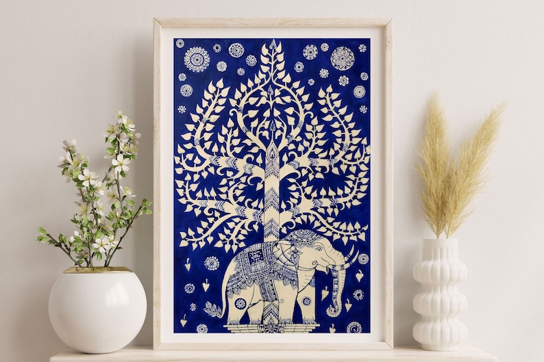 Indian Art, Indian Folk Art, Indian Elephant, Indian Paintings, Indian ...