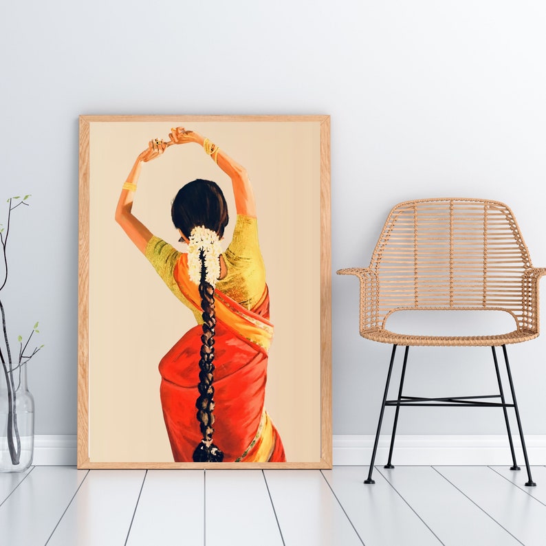 Indian Folk Art, Indian Dancing Lady Art, Indian Woman Painting, Indian ...