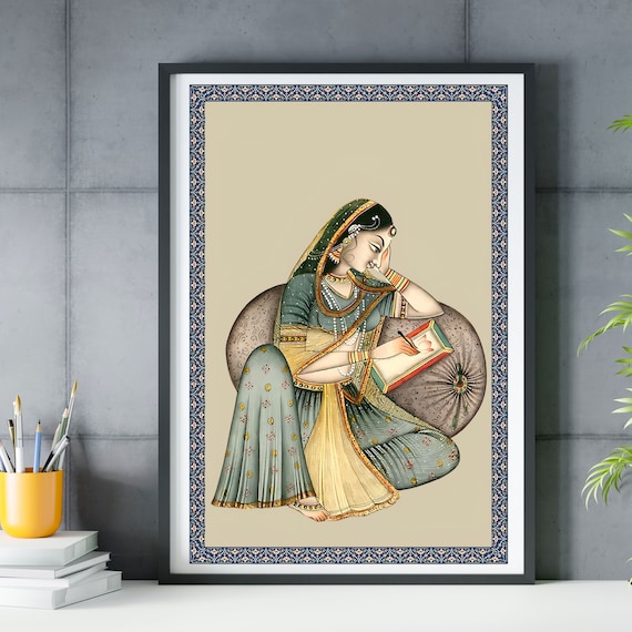 Mughal Art Drawing