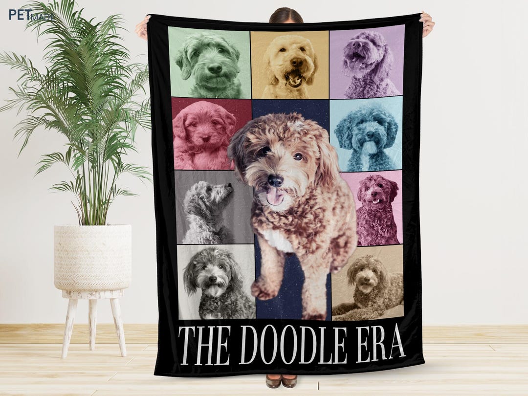 Doodle Era Blanket, Goldendoodle Throw Blanket, Doodle Mom Gift, Dog ...