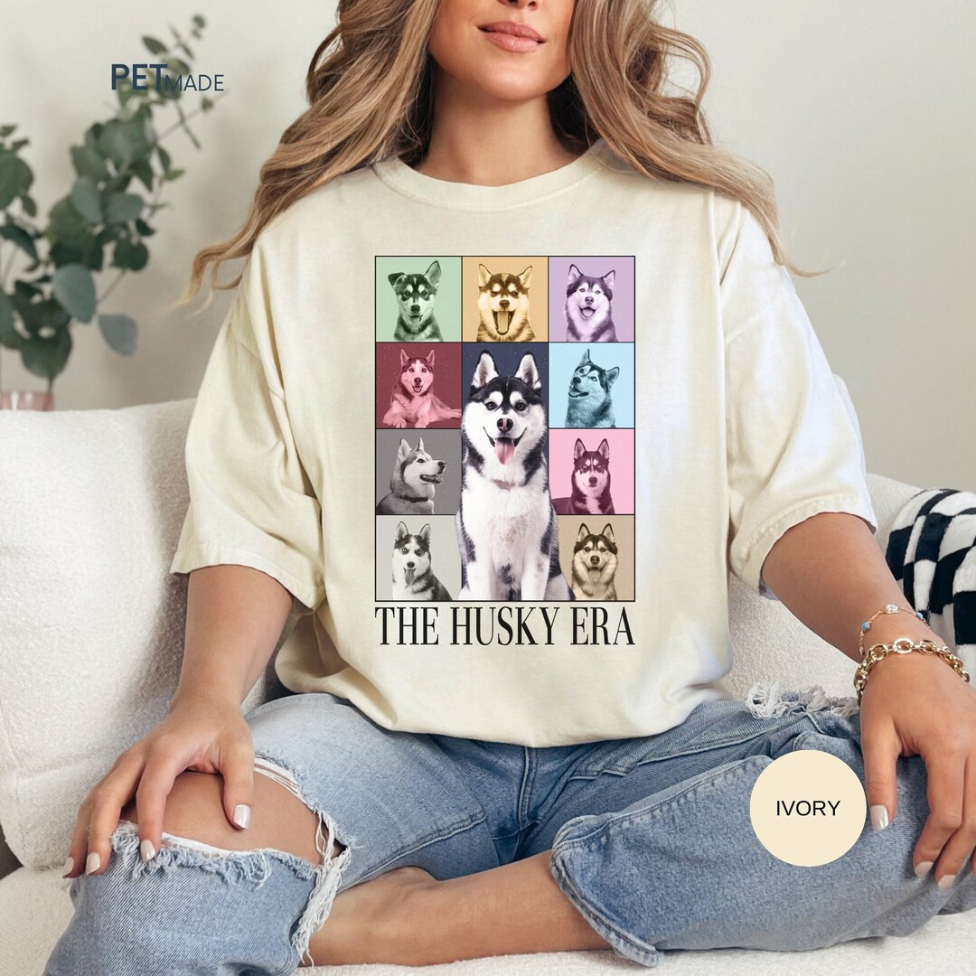Husky Era Shirt, Husky Mom Shirt, Husky Dog Sweater, in My Husky Era ...