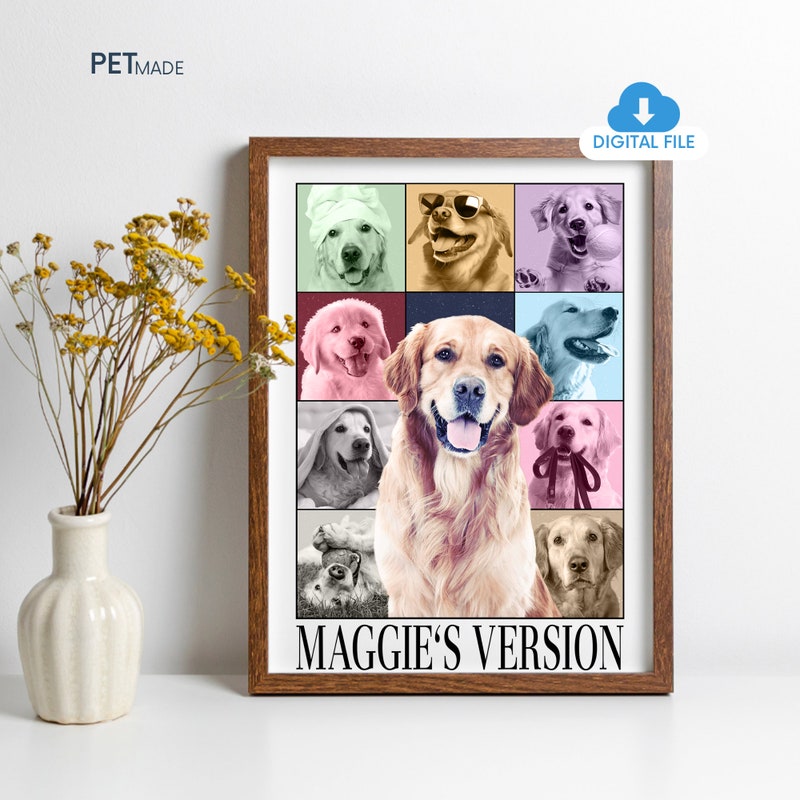 Custom Dog Poster - Etsy