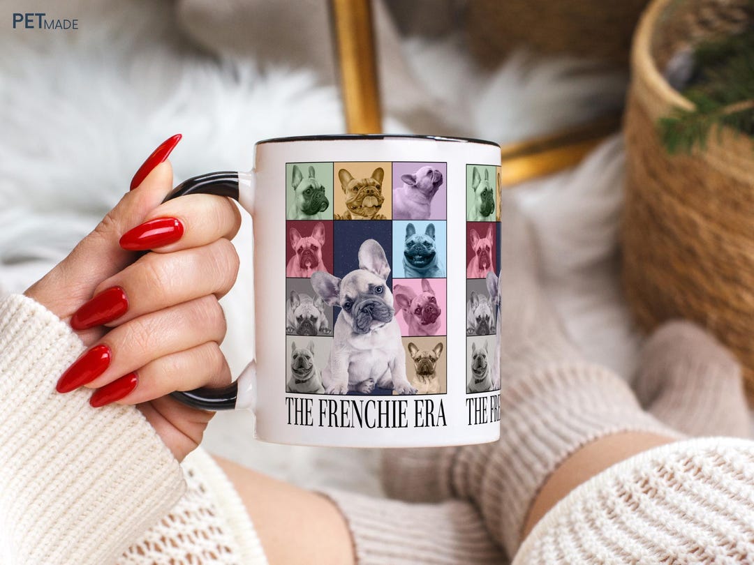 Frenchie Era Mug - French Bulldog Dog Mom Coffee Cup - Etsy