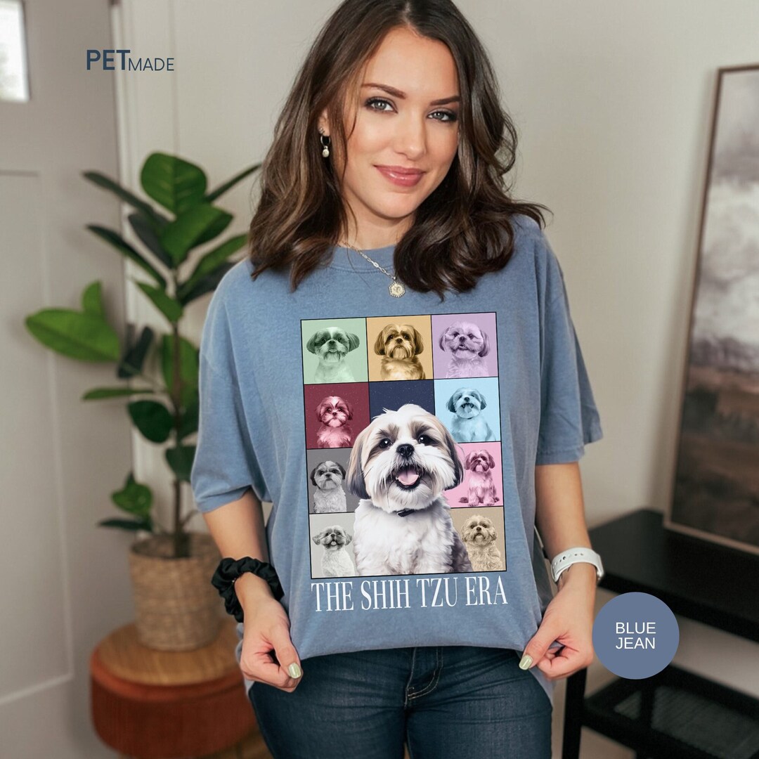 Shih Tzu Era T-shirt, Custom Saying Tzu Shirt, Shih Tzu Sweatshirt ...