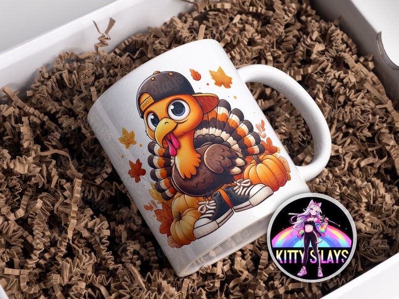 Thanksgiving Fall Turkey PNG Autumn Fall Digital Thanksgiving PNG Fall ...
