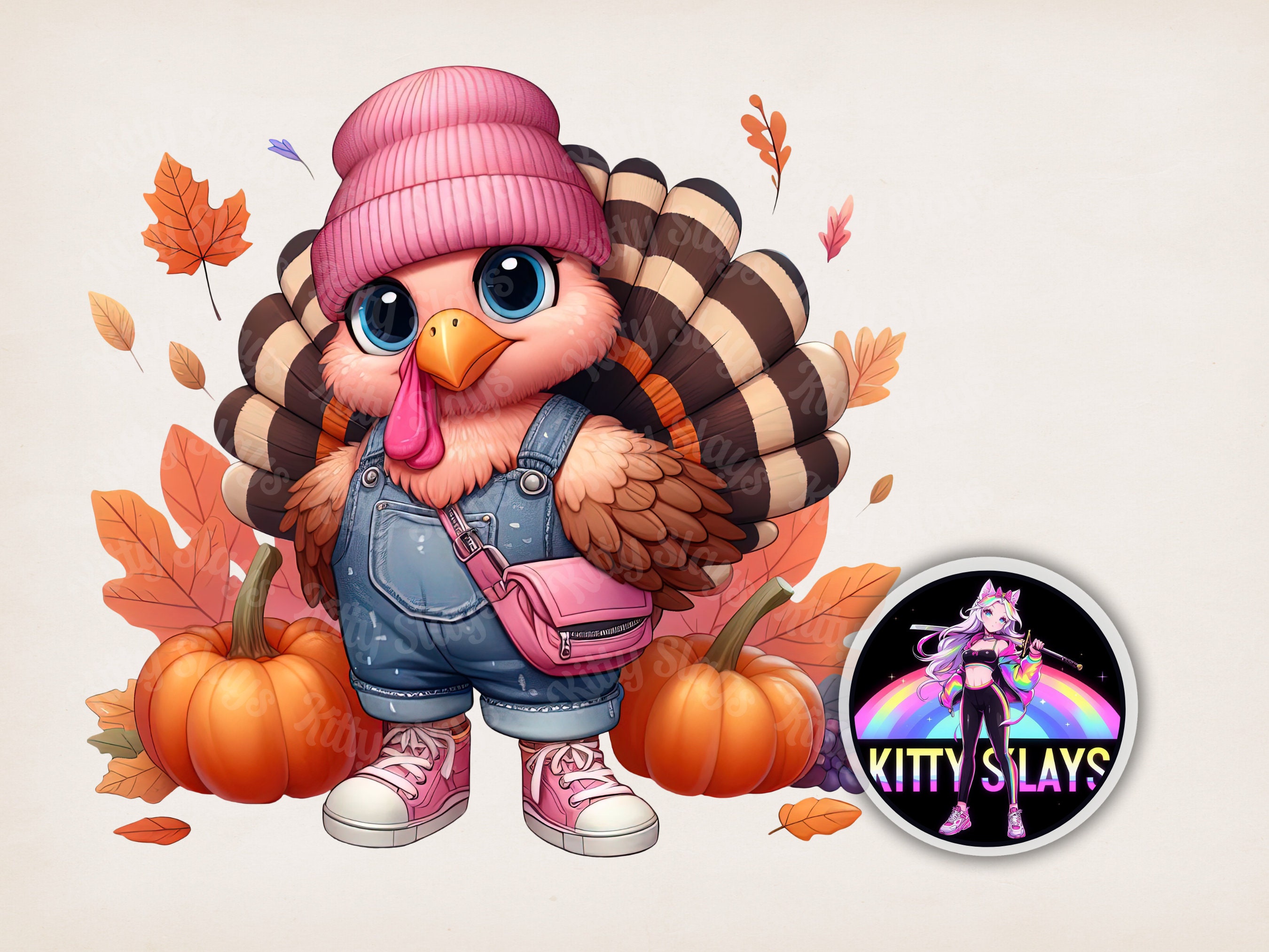 Happy Thanksgiving Turkey Png, Digital Fall Turkey Thanksgiving Design ...