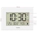 Radio Controlled Lcd Wall Mountable and Desk Clock White - Etsy