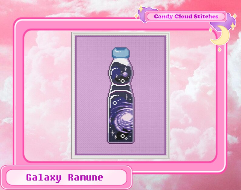 Ramune Bottles - Variety Pack - Kawaii Cross Stitch Pattern PDF - Etsy