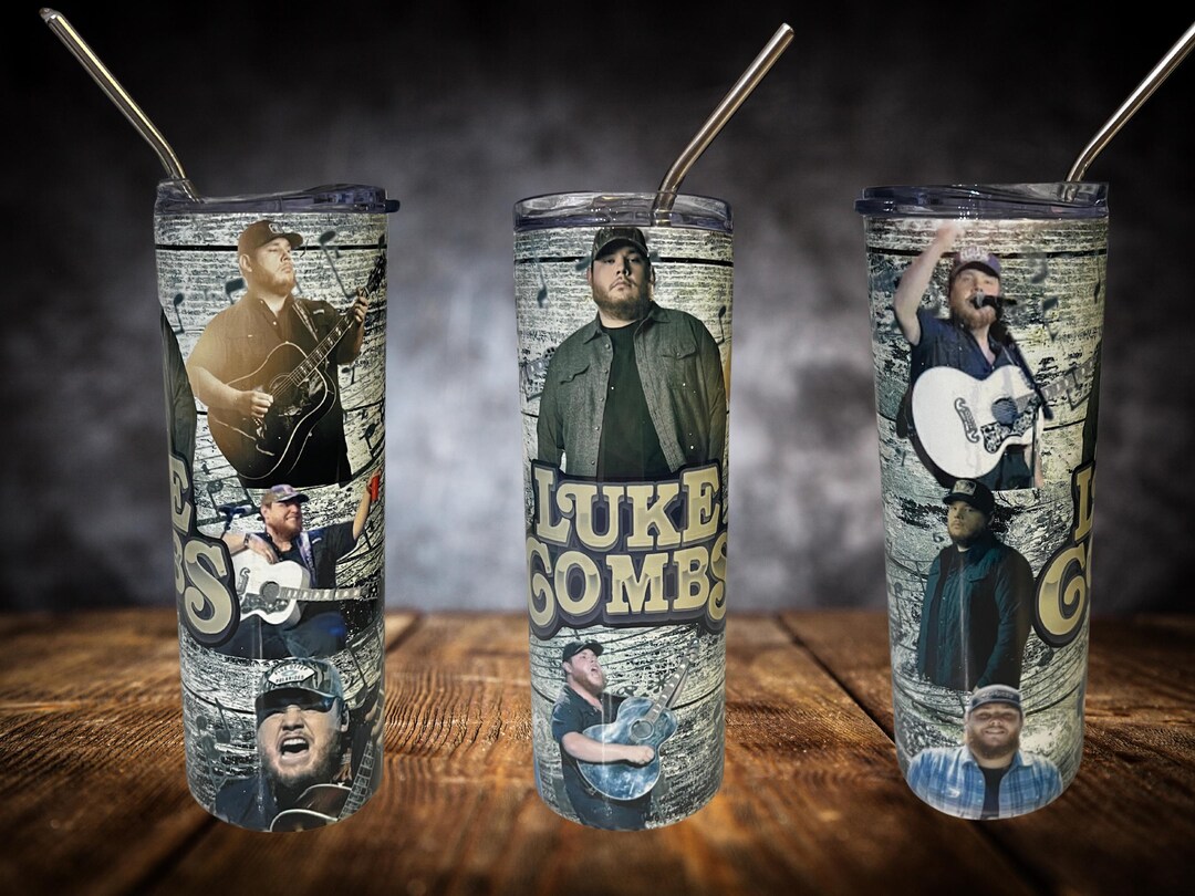 Luke Combs Tumbler: 20oz Insulated Stainless Steel Cup - Etsy