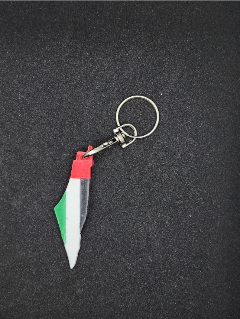 Palestinian Map Keychain High-quality Keychain Palestinian Flag Perfect ...