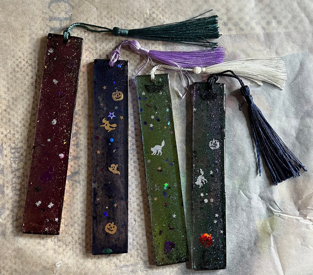 Halloween Themed Bookmarks - Etsy