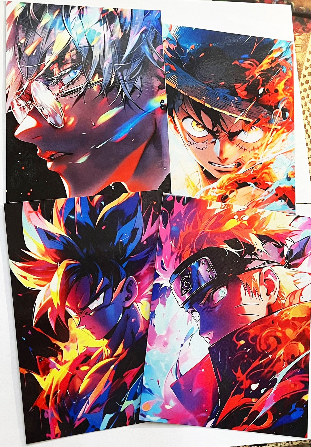 Anime Themed Aluminum Plaques - Etsy