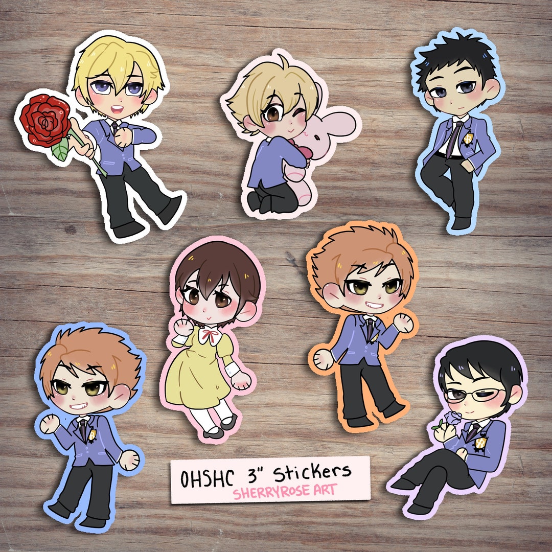 OHSHC Ouran High School Host Club Sticker - Etsy