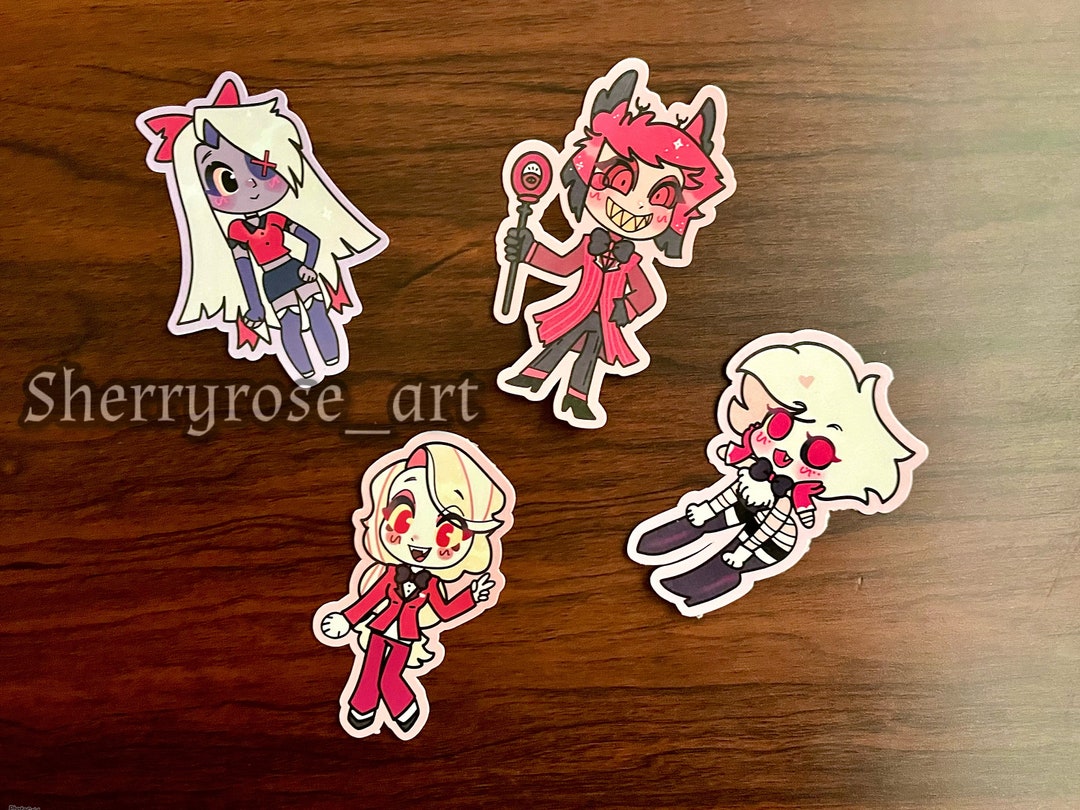 Hazbin Hotel Stickers - Etsy