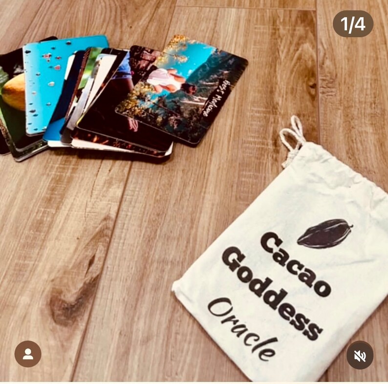 Cacao Goddess Oracle Card Deck- Messages of Wisdom From the Cacao ...