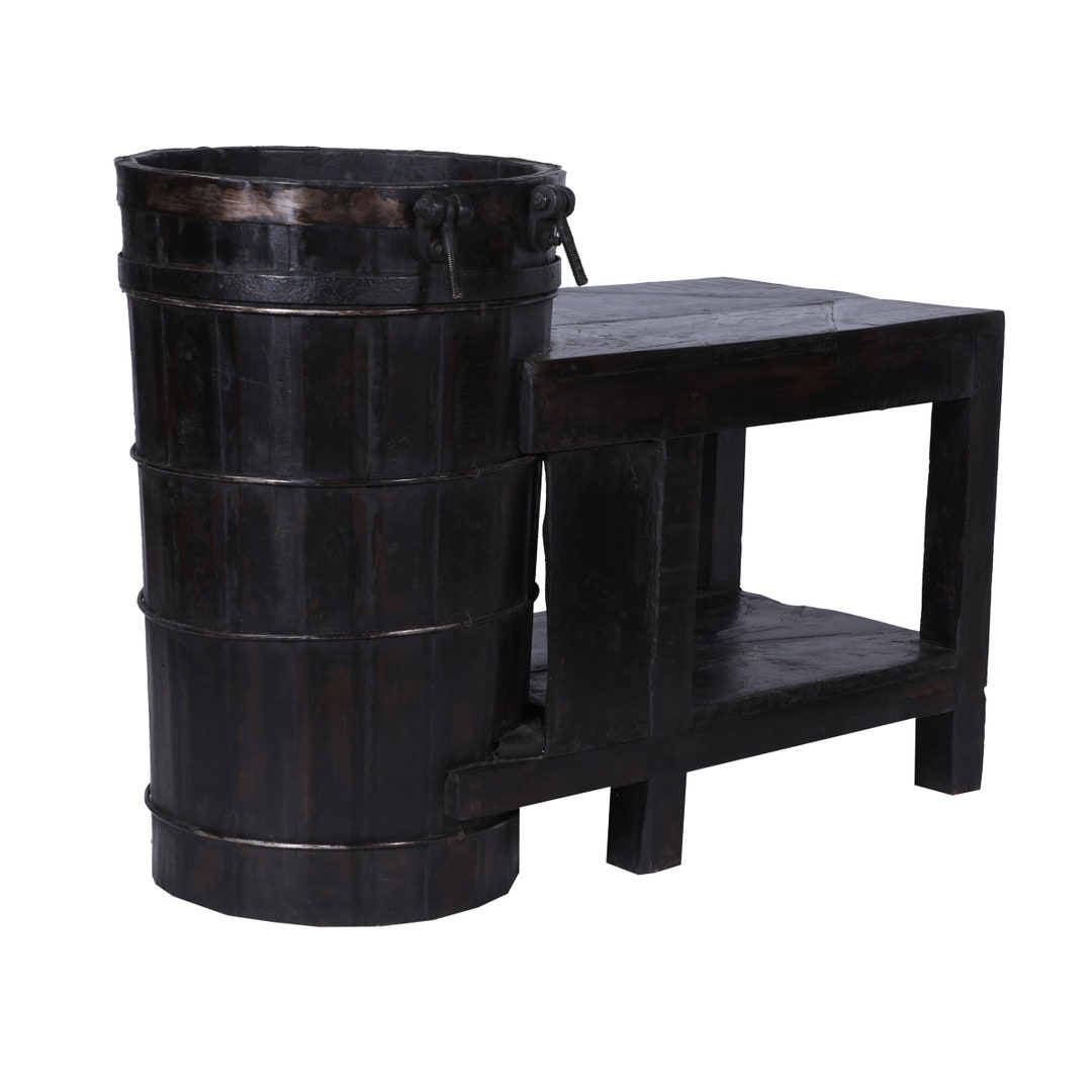 Matka Table indian Table and Tub Indian Antique Vintage - Etsy Australia