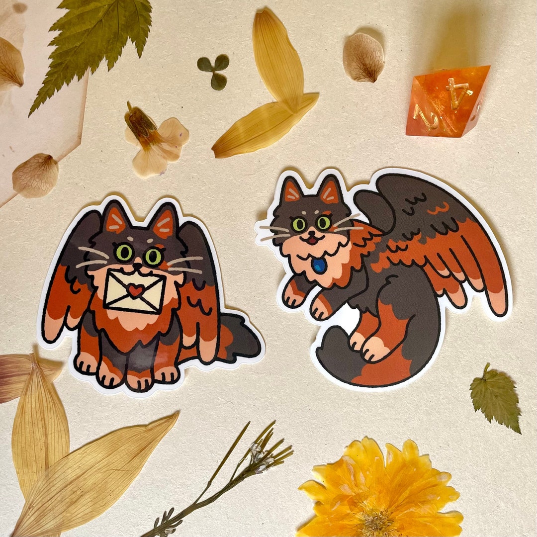 Sticker - Tara the Tressym, Beloved Cat of Gale of Waterdeep / Gale ...