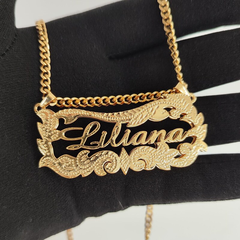 Custom Name Necklace - Etsy