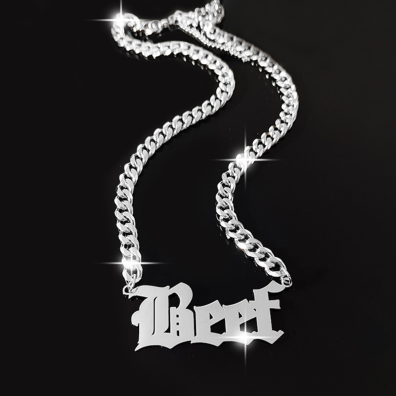 Gangster Thug Necklace - Etsy