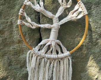 Arbol de la Vida macramé - Etsy España